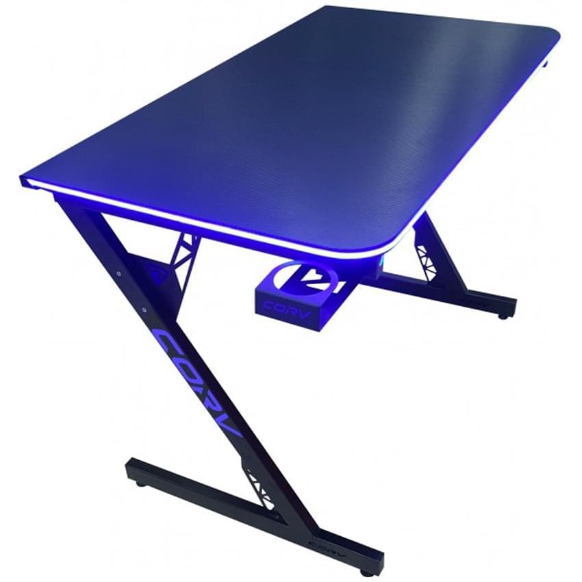 Mesa Gamer Corv Hammer Lite Azul
