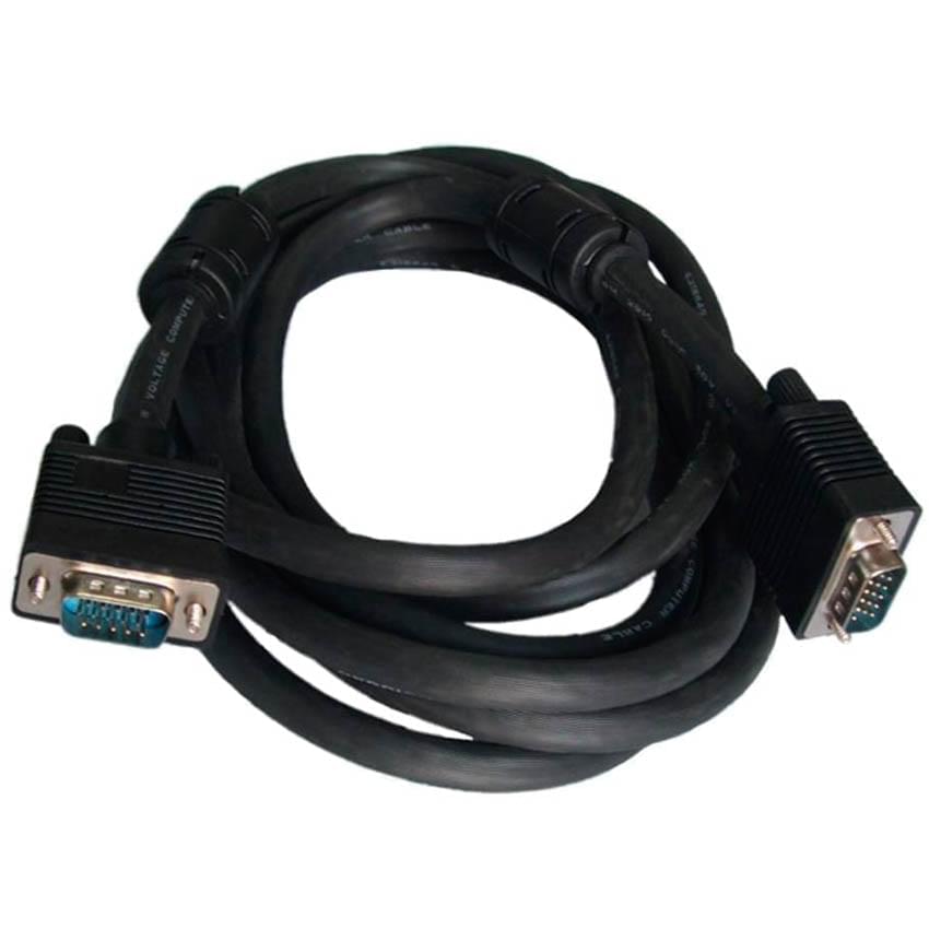 Cable Vga 3Mts Nisuta Ns-Cvga3 Coaxilado Con Filtro