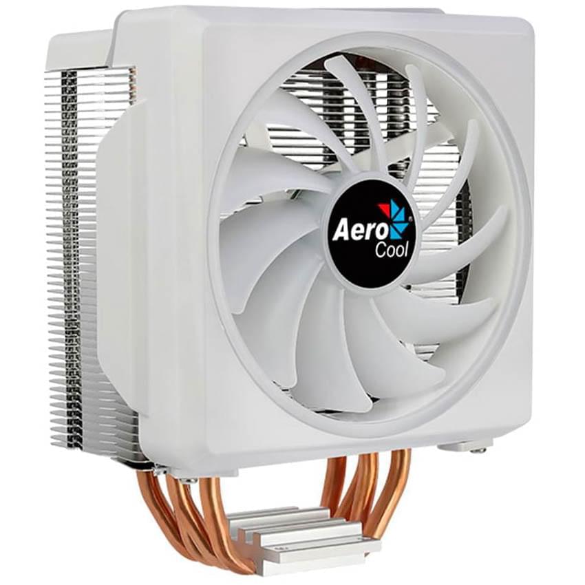 Cooler Cpu Aerocool Cylon 4f Argb Pwm 4p Blanco