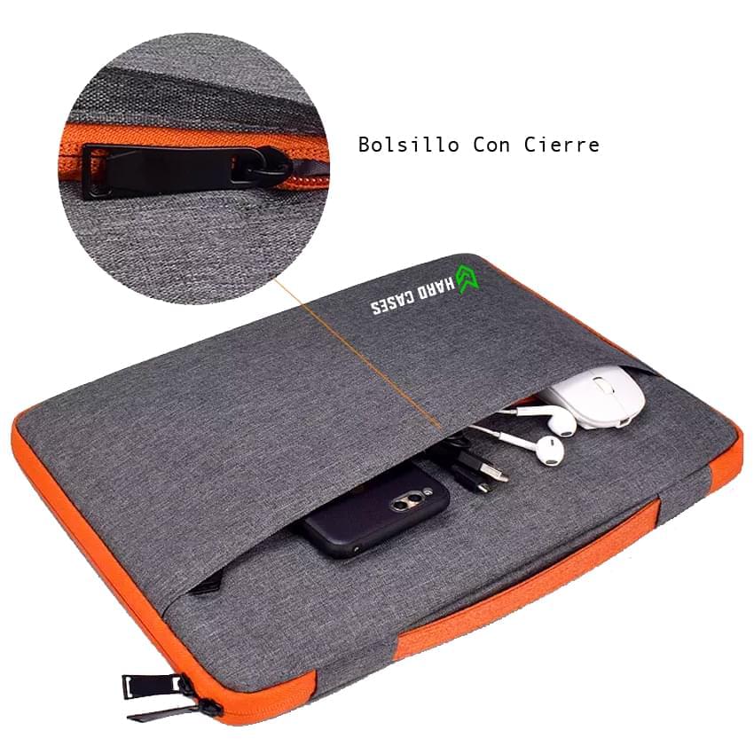 Funda Para Notebook Tipo Maletin Hard Cases Nd02 15.6 Gris