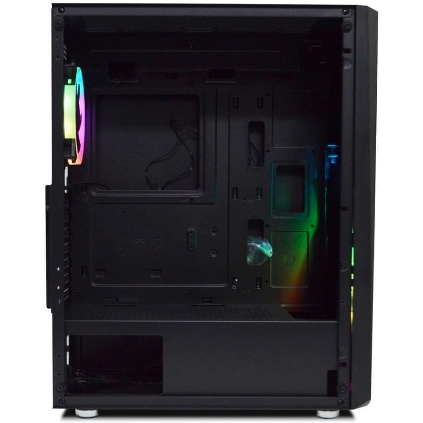 Gabinete Aureox Lynx V2 Arx-395g 1 Fan Argb Atx Mid Tower