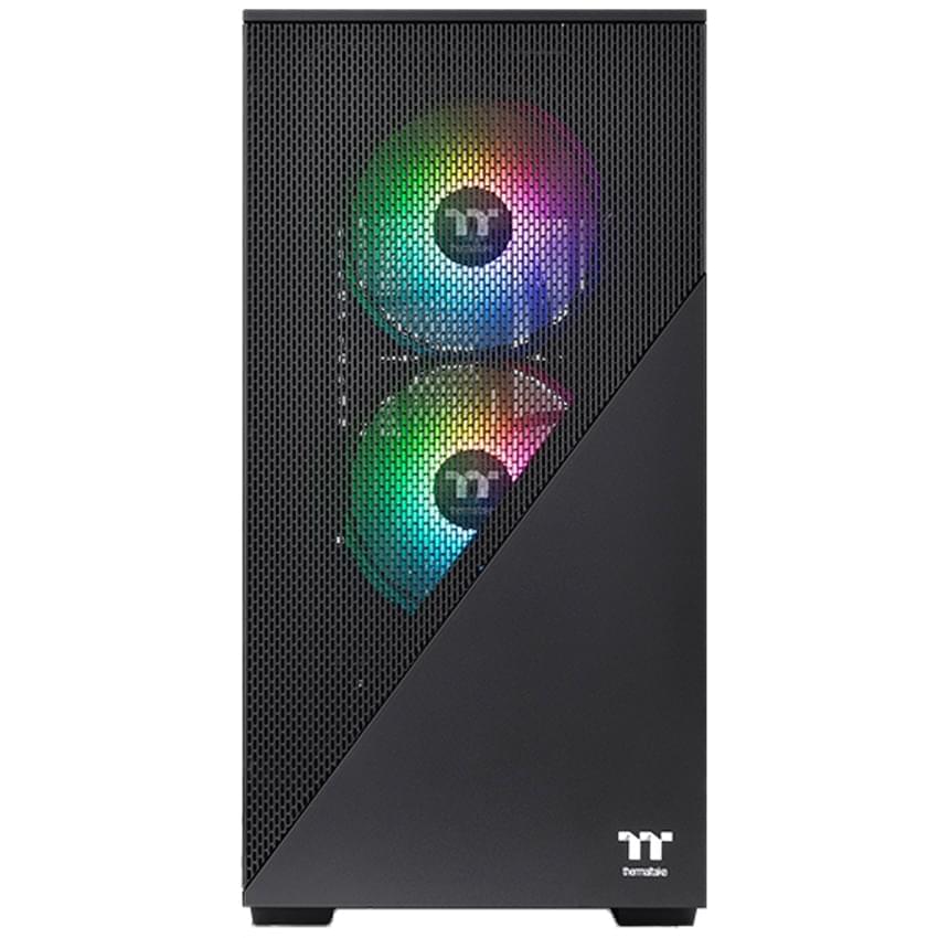 Gabinete Thermaltake Divider 170 Tg Argb 2 Fans Negro Atx Micro Tower