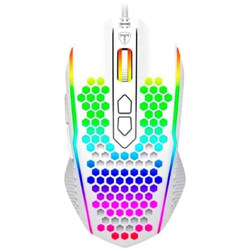 Kit Teclado Mouse T-Dagger Main Force Blanco