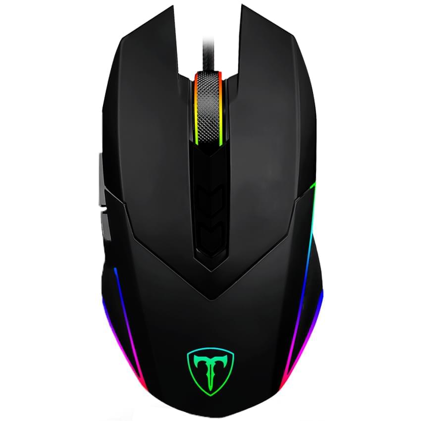 Mouse T-Dagger Lieutenant Negro Rgb 12000 Dpi