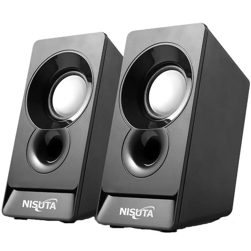Parlante Pc 2.0 Usb Nisuta Ns-Pau61 Negro