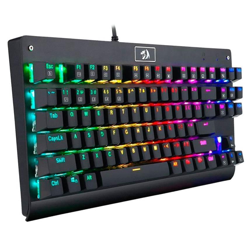 Teclado Mecanico Redragon Dark Avenger Rgb Negro Switch Red