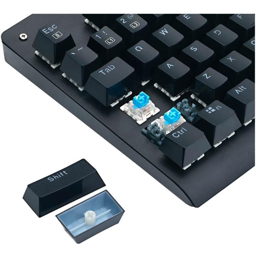 Teclado Mecanico Redragon Dark Avenger Rgb Negro Switch Red